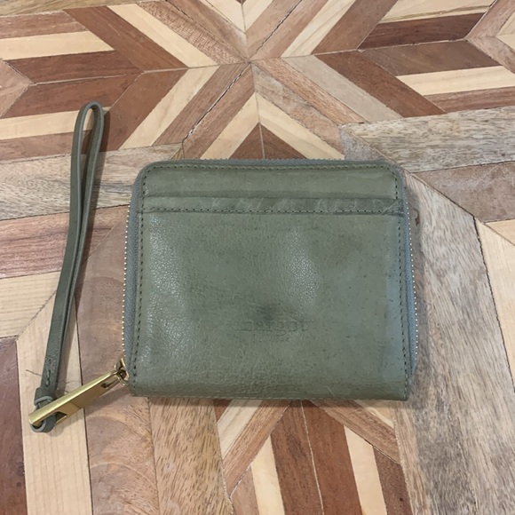 margot | Bags | Margot New York Wallet Short Wallet Olive Green With ...